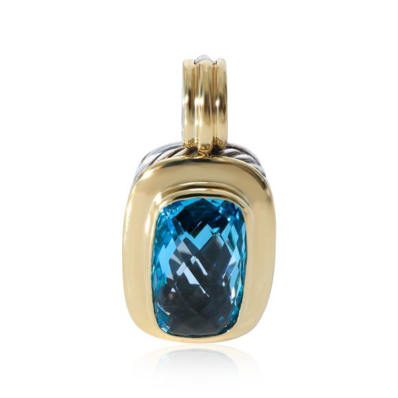 David Yurman | Bags | David Yurman Albion Blue Topaz Pendant In 8k ...